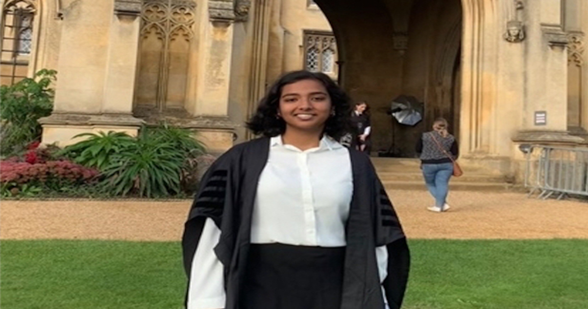 Gauri Gupta: GIS to Cambridge - A Journey of Academic Triumph